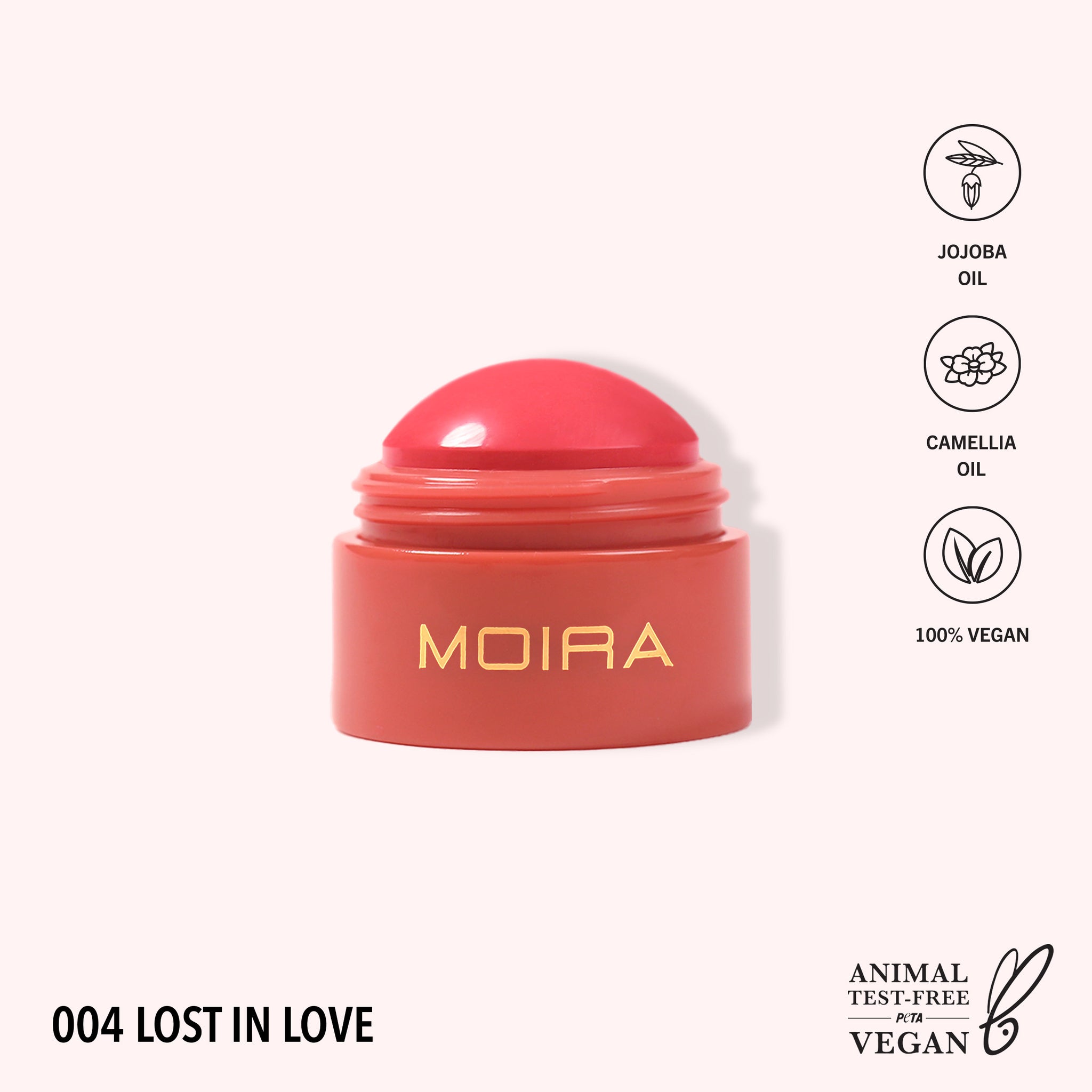 Soft Blush Balm (004, Lost in Love) | MOIRA Beauty