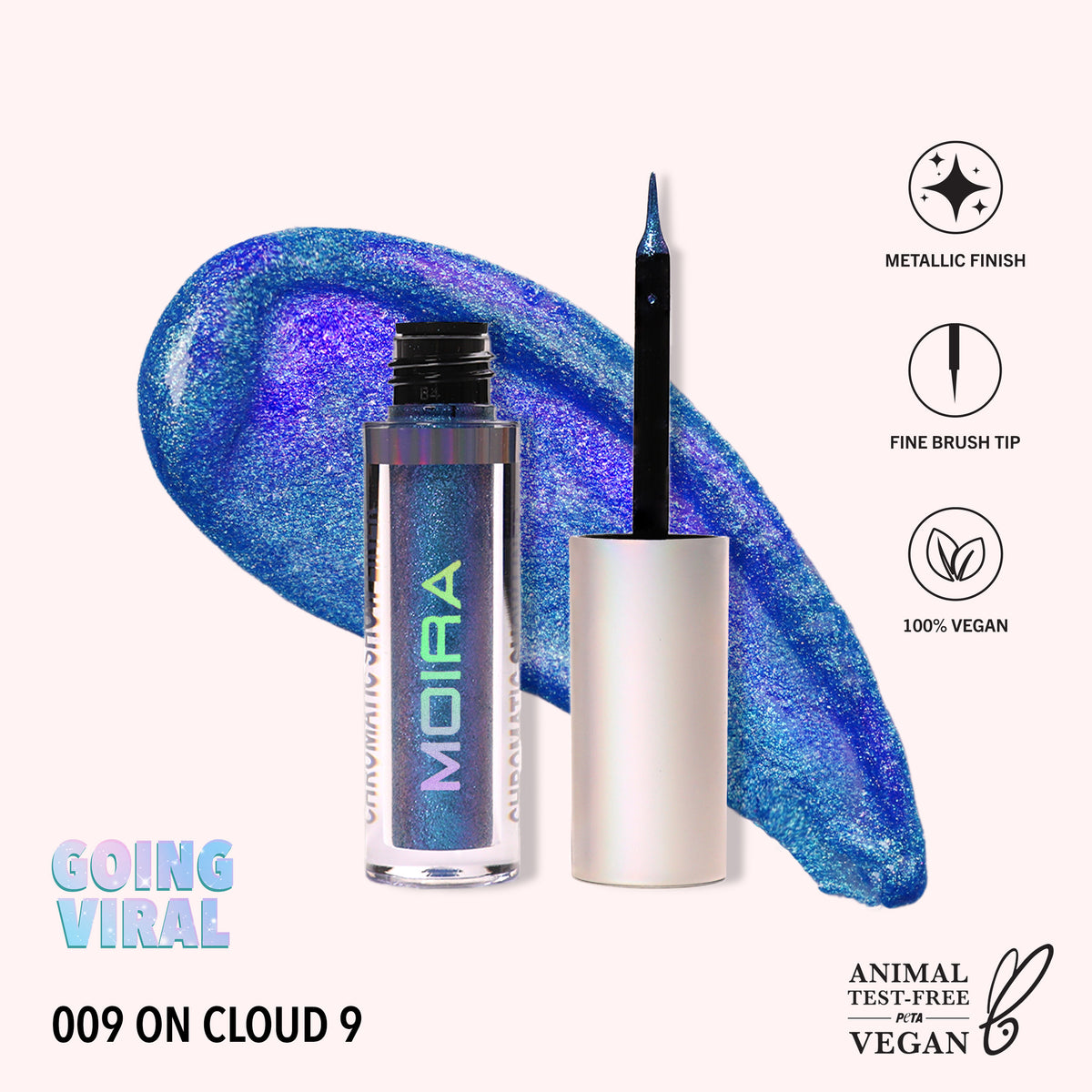 Chromatic Show Liner (009, On Cloud 9) | MOIRA Cosmetics