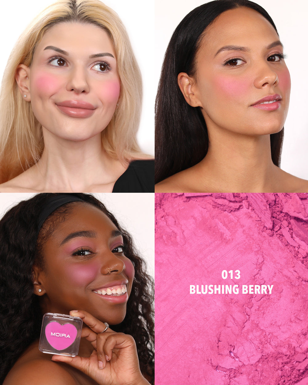 Love Spell Powder Blush (013, Blushing Berry) | MOIRA Beauty