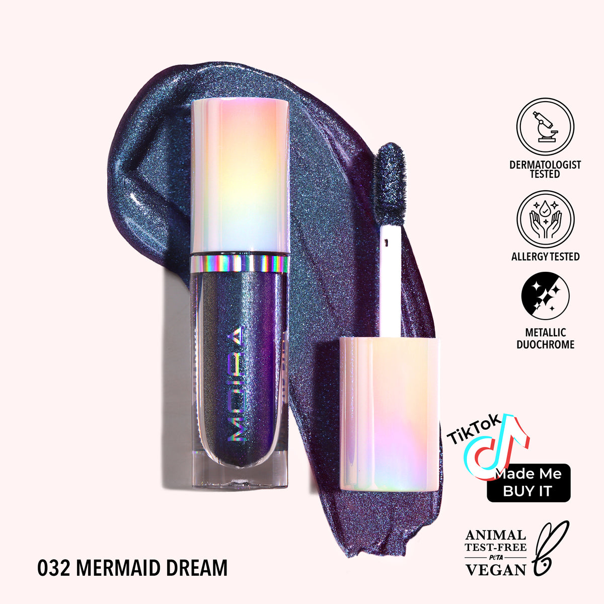 Diamond Daze Liquid Shadow (032, Mermaid Dream) – MOIRA BEAUTY