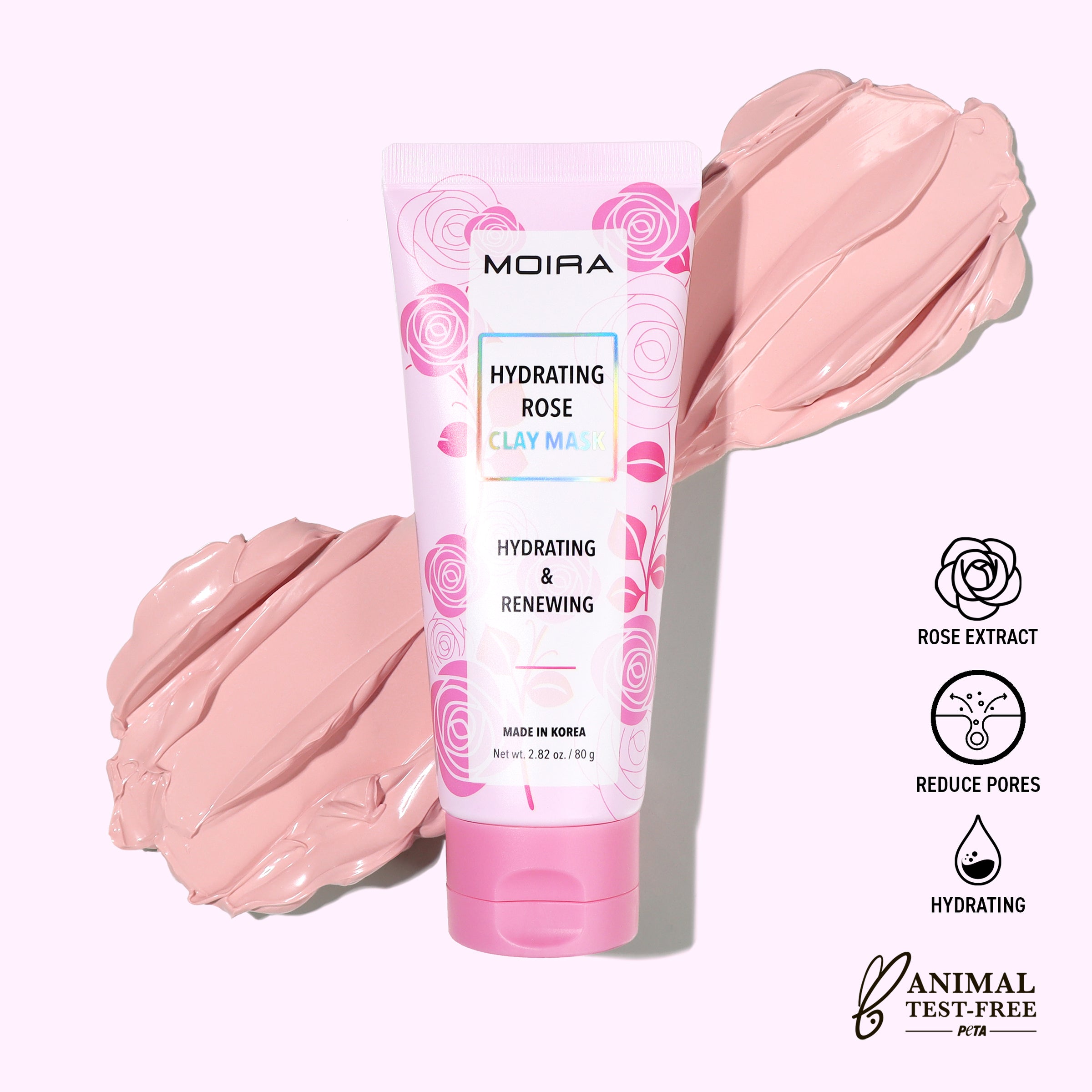 Hydrating Rose Clay Mask | MOIRA Cosmetics