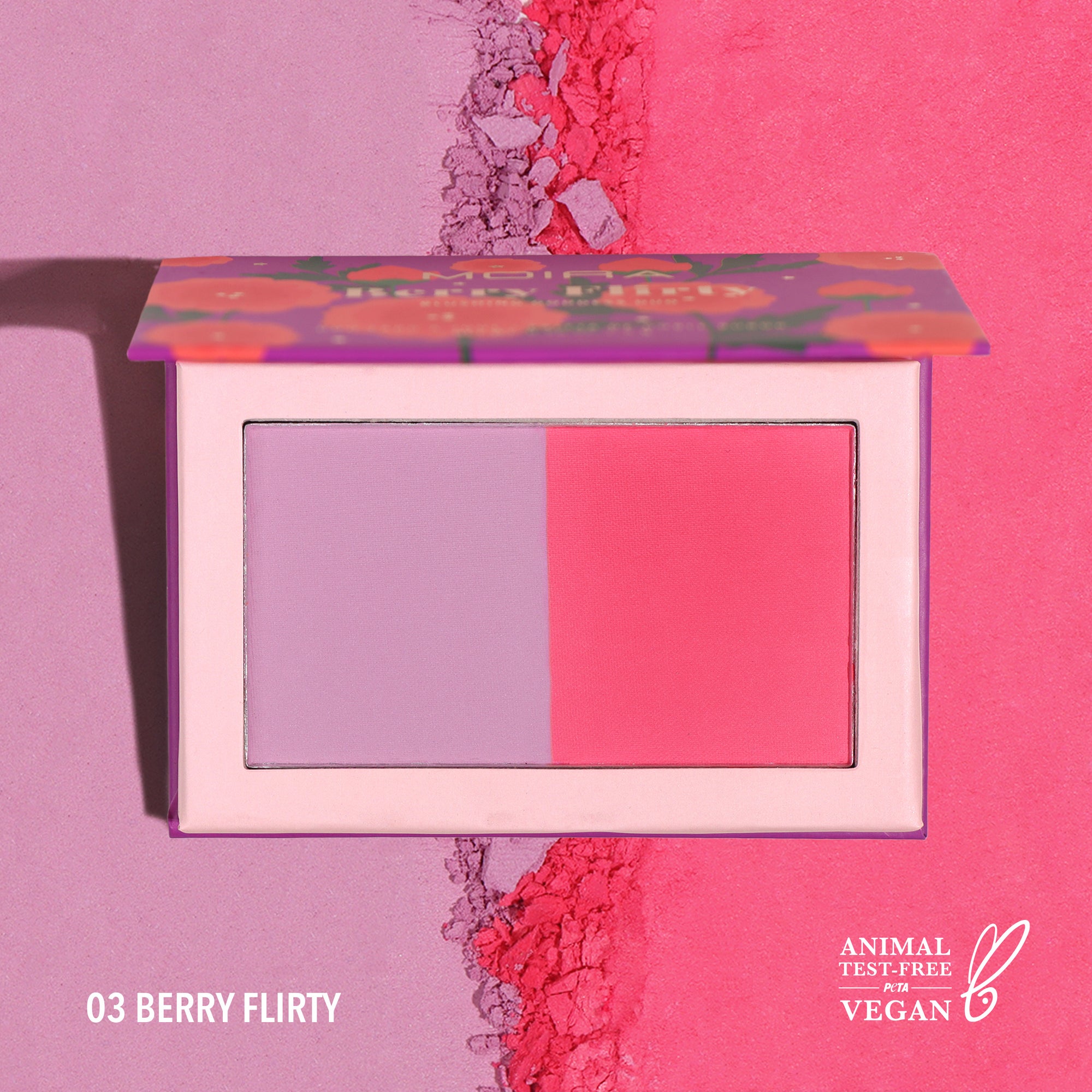 Berry Flirty Dual Blusher | MOIRA Cosmetics